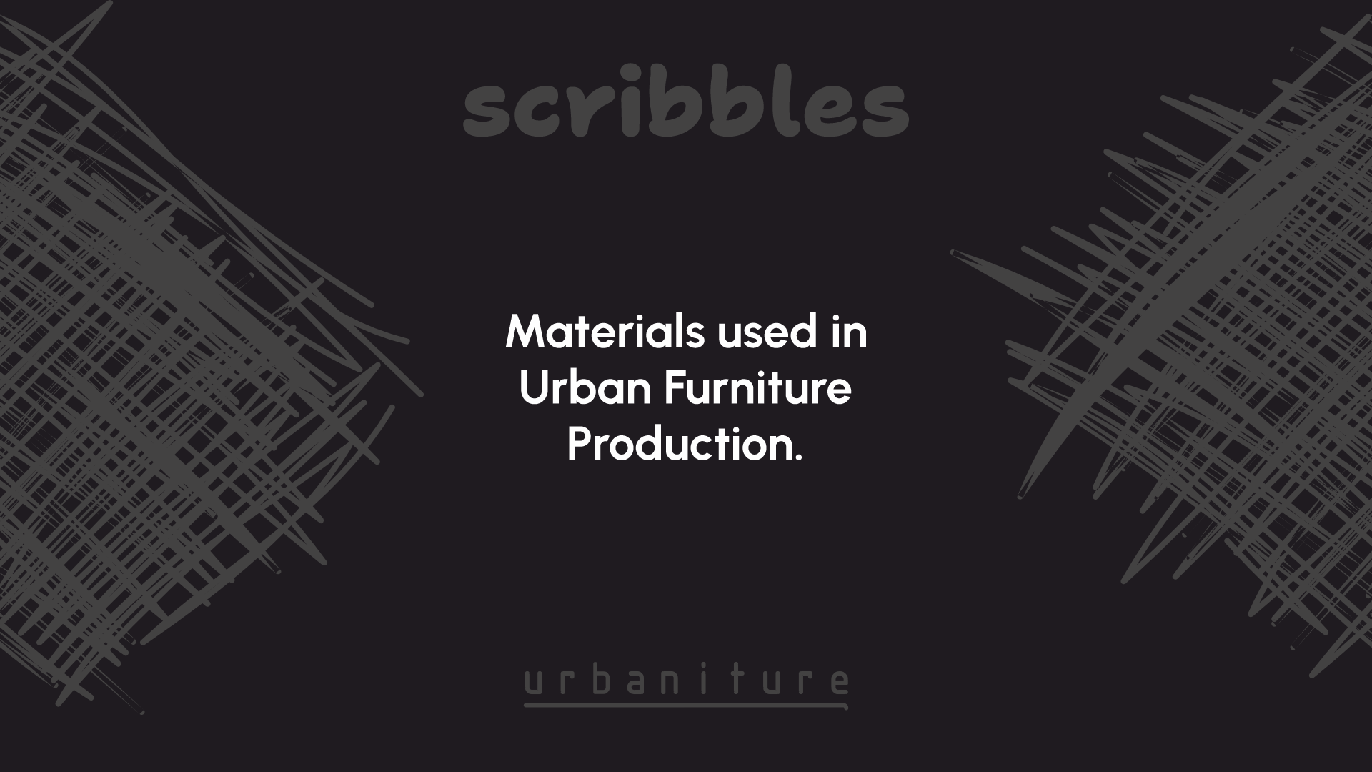 Urban Furniture Materials | Urbaniture | Urban Furniture: Redefined!